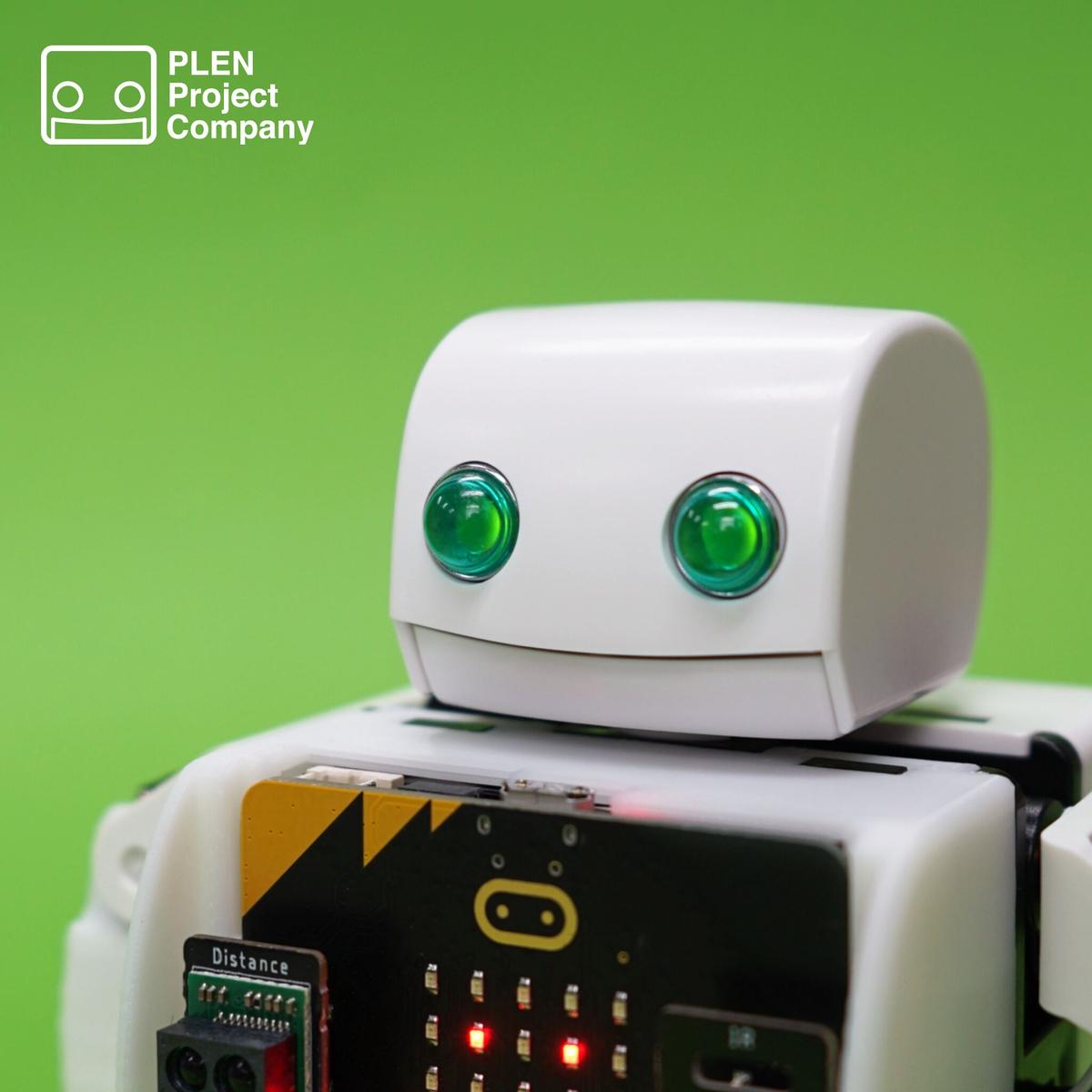 PLEN:bit v2 完成モデル‐緑色目玉LED（おまけ付き） | PLEN shop