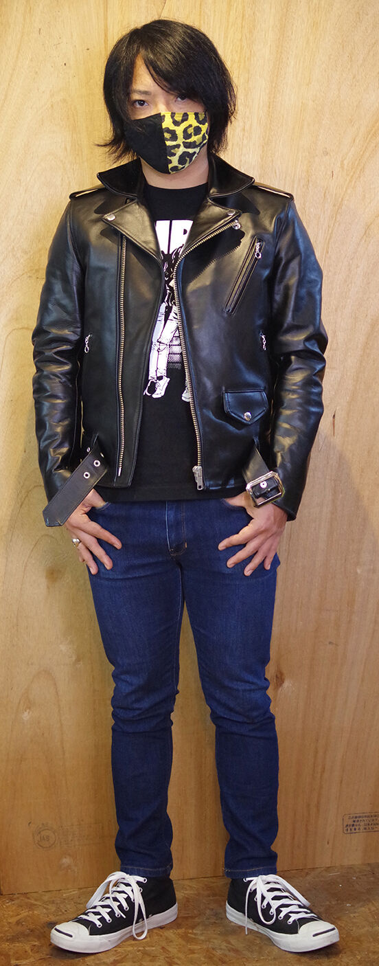 LEATHER JACKET "Howling At The Moon" | R-birth