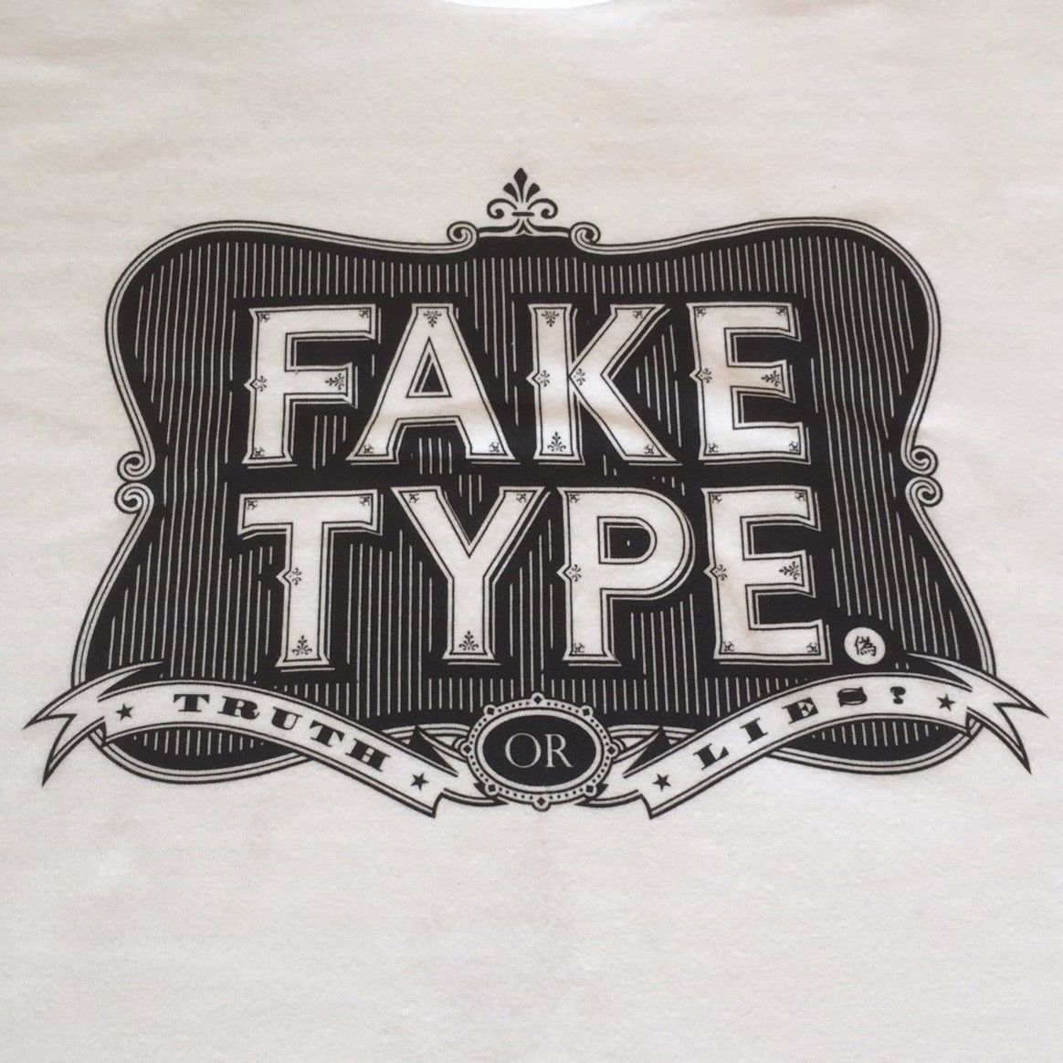 FAKE TYPE. 限定Tシャツ | ramblingrecords