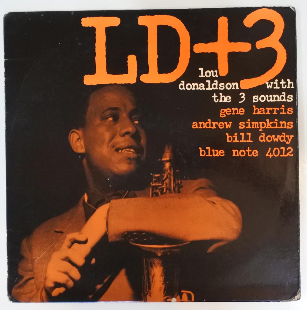 Lou Donaldson with The Three Sounds ‎– LD+3