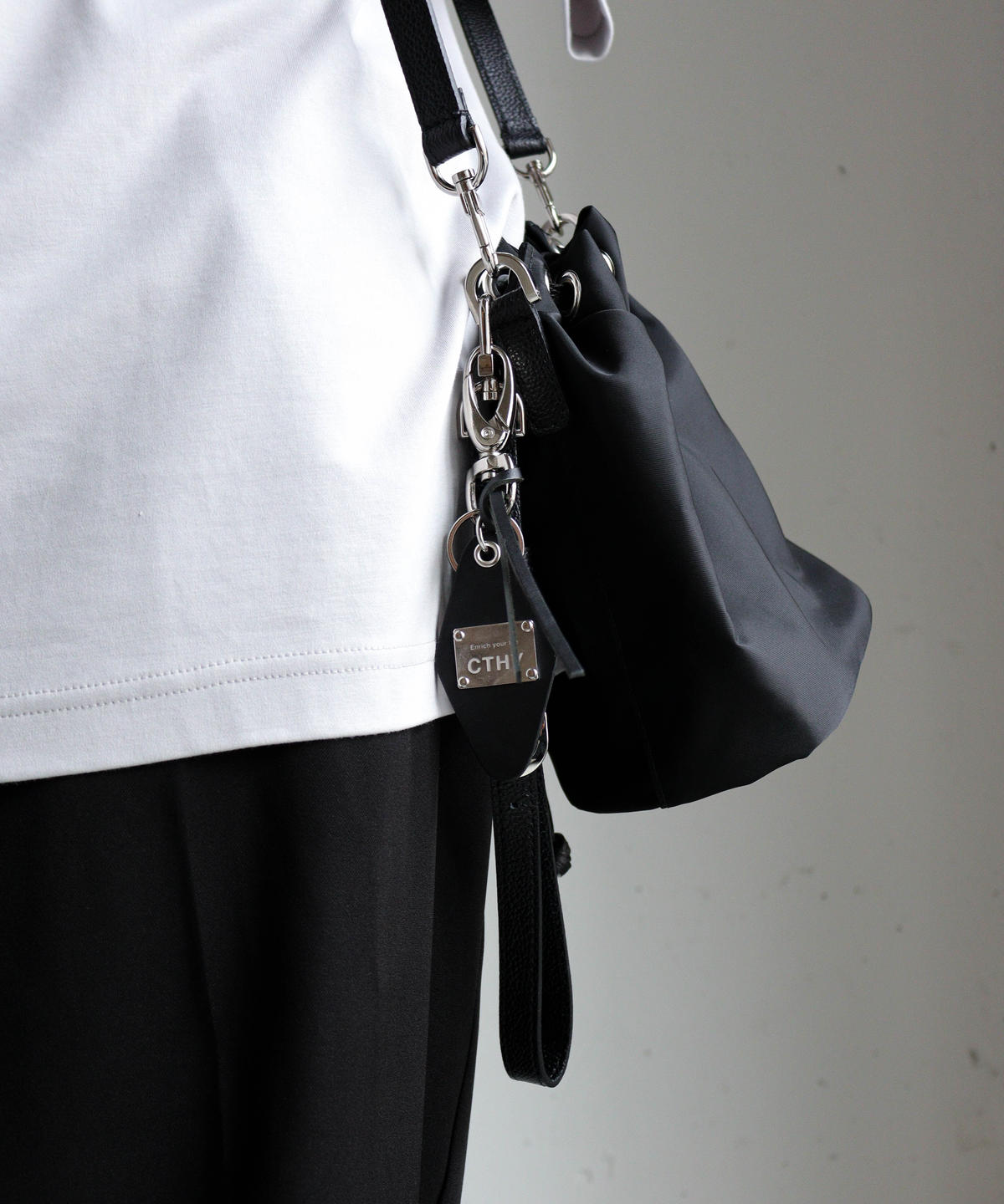 #01 LIMONTA NYLON DRAWSTRING BAG | CTHY