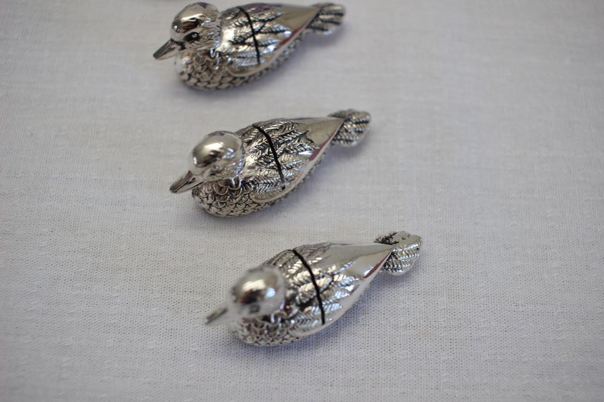 【ネコポス発送対象商品】France Brocante Silea 小鳥のカードスタンド (数...