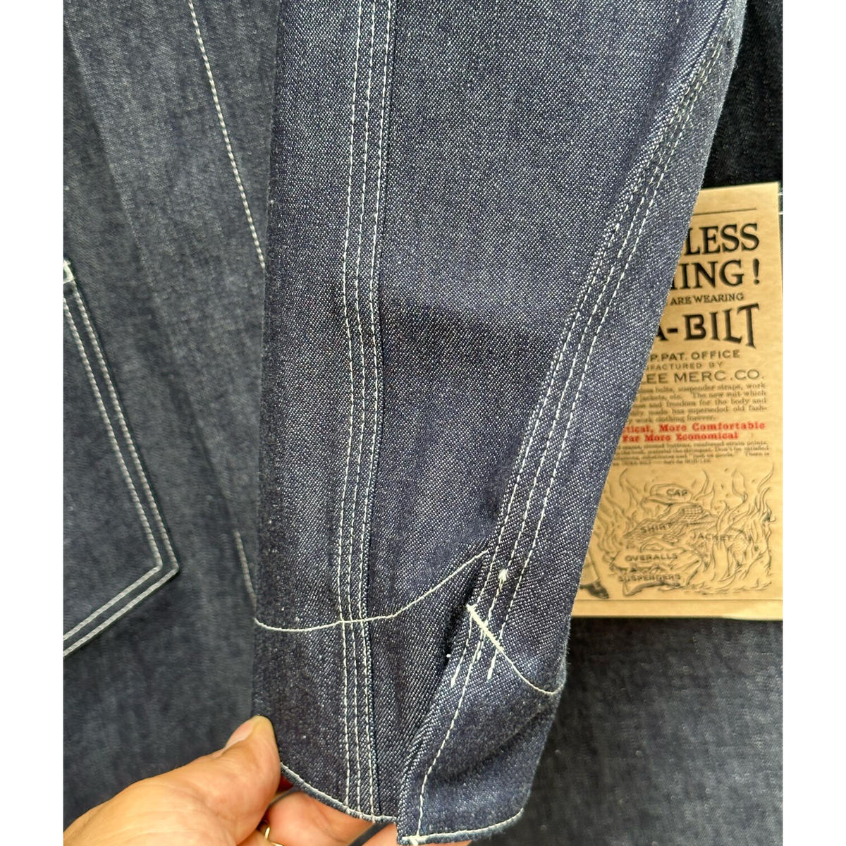 DURA-BILT SERVICE COAT 651 10oz DENIM | Shank C...