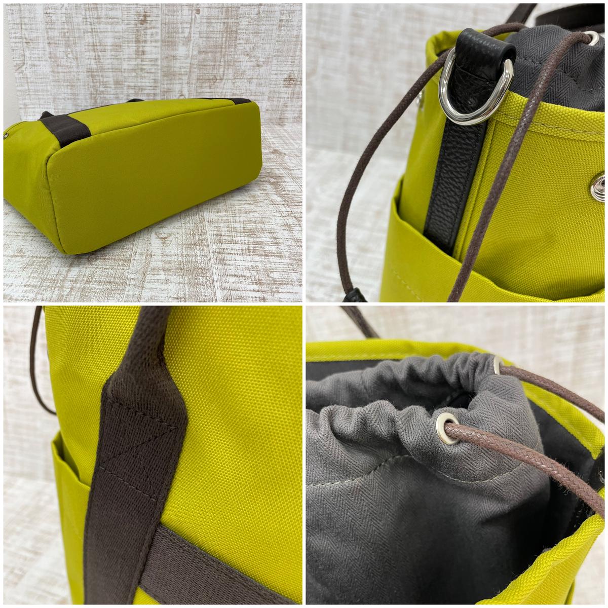 A4対応 収納多数 撥水加工 ショルダー付きバッグ 4col | HA-CHI