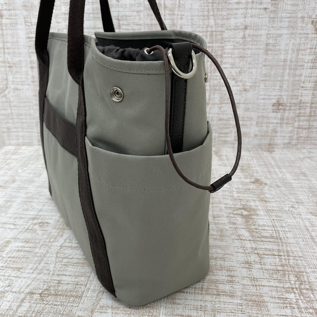 A4対応 収納多数 撥水加工 ショルダー付きバッグ 4col | HA-CHI