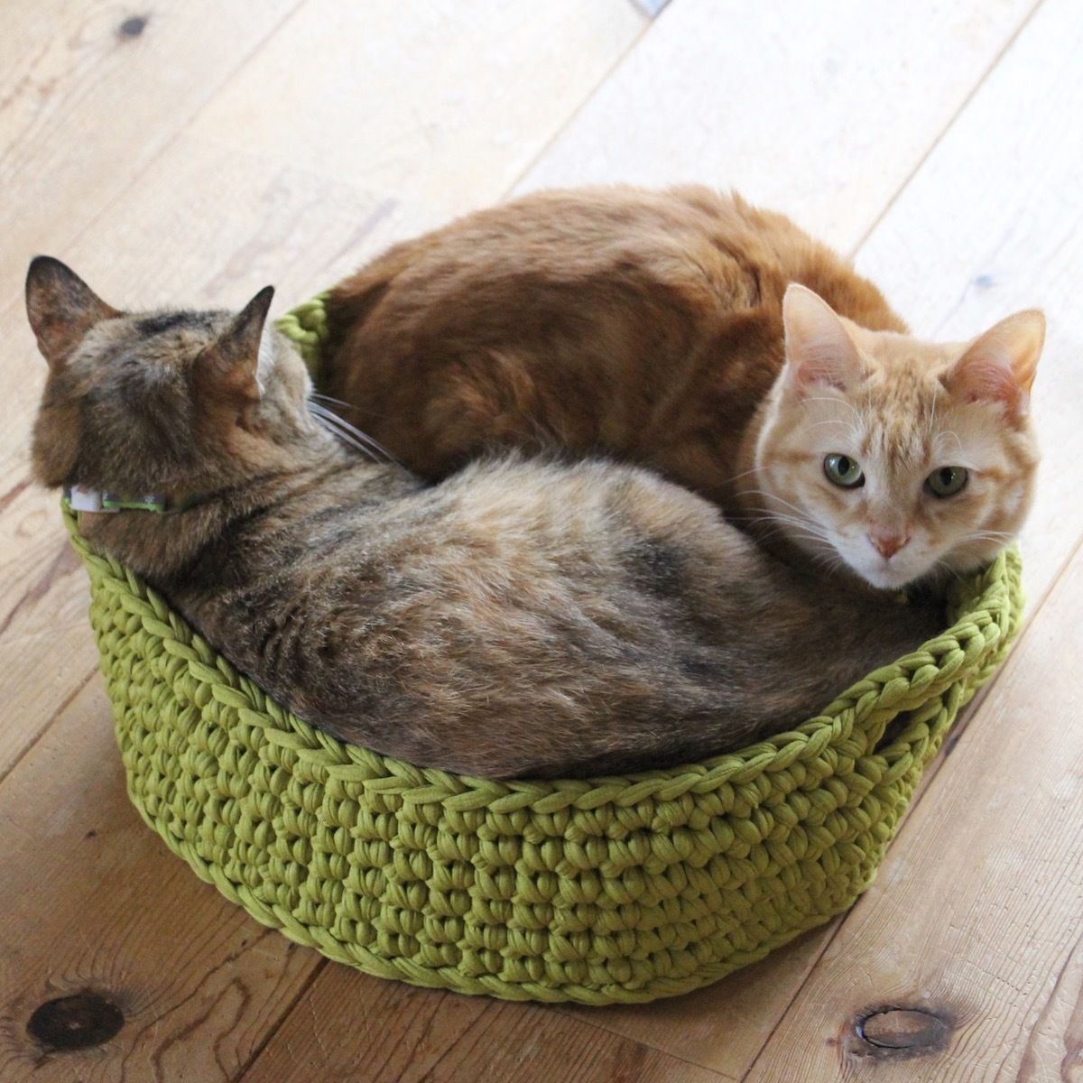 データ版レシピ「ねこ顔シルエットのバスケット -Cat face basket- 」 | しず...