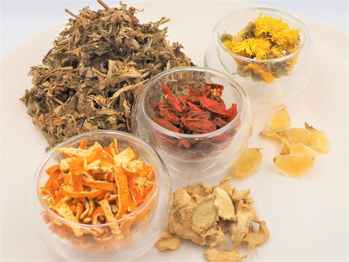 【Wormwood blended tea】6 kinds of Original blend...