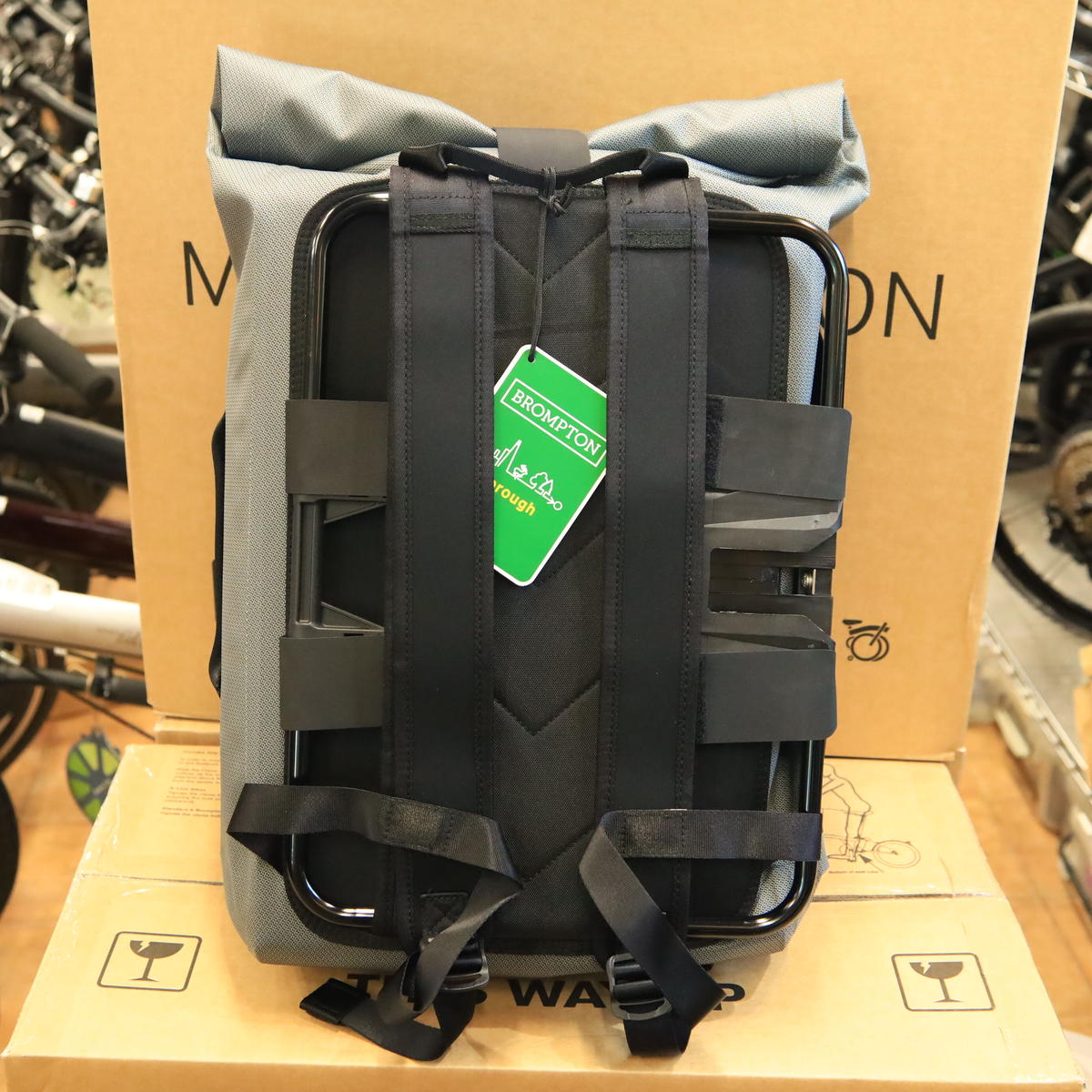 BROMPTON Borough Waterproof Backpack M + Frame ...