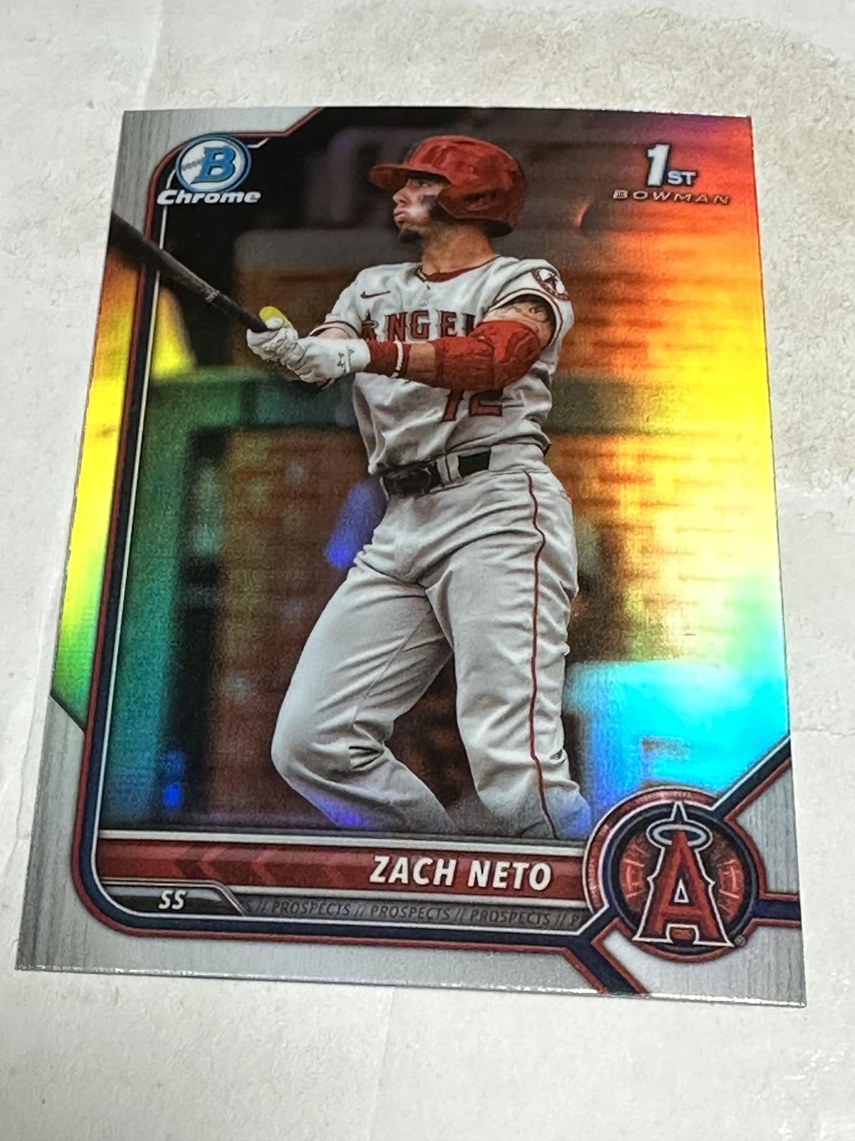 bowman ZACH NETO angels | sportscards jst
