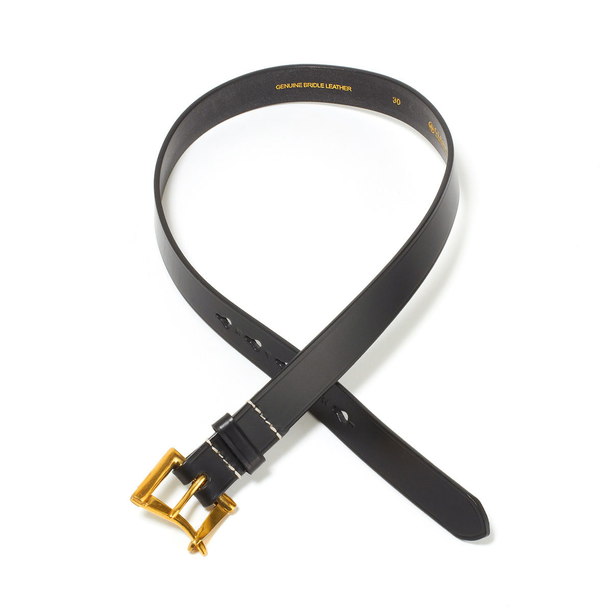 FIREMAN BUCKLE BELT / NEW BLACK | GLENROYAL