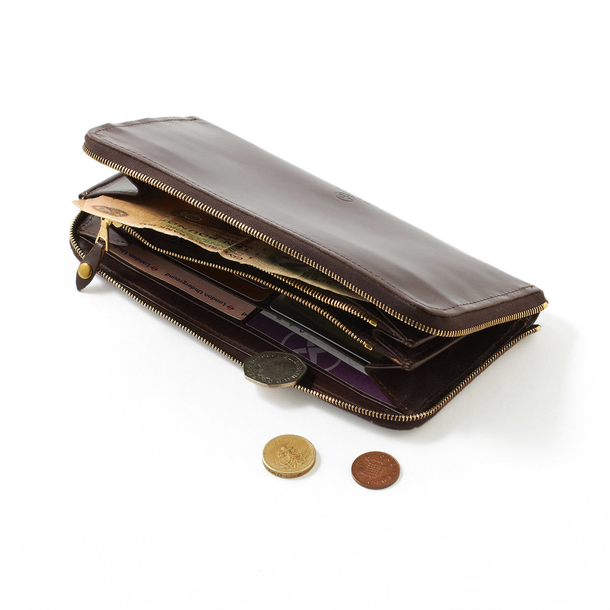 ZIP AROUND LONG PURSE | GLENROYAL