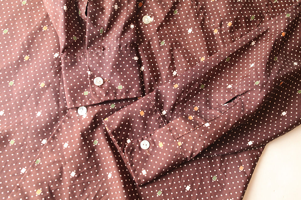 Arrow Mix Dot Pattern Shirt | Strato