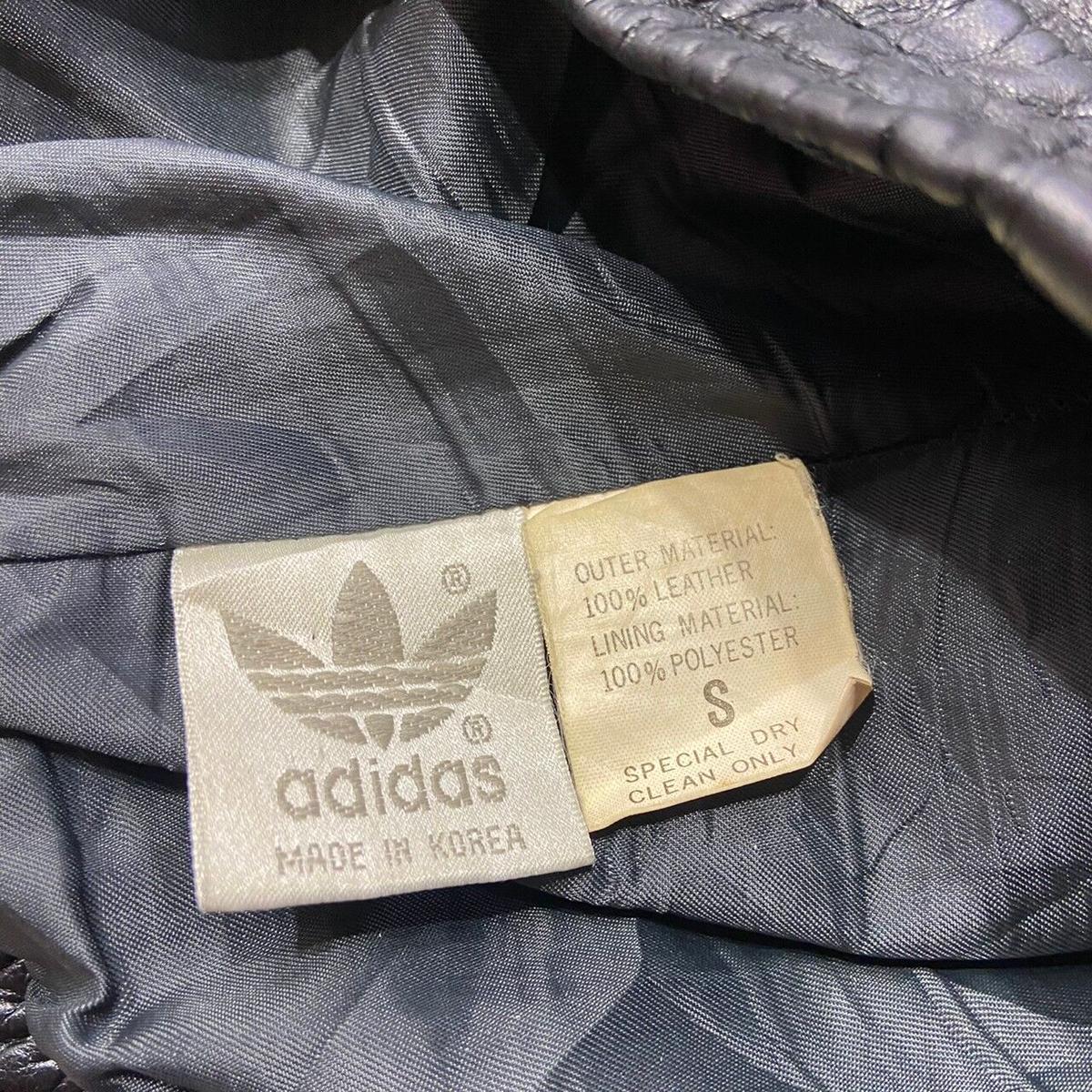vintage adidas leather pants ( leather pt 1 ) |...