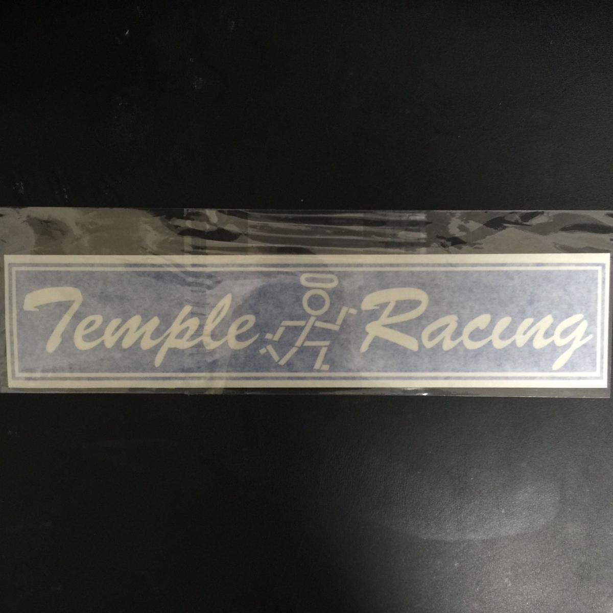 Temple Racing 筆記カッティングステッカー | TEMPLE