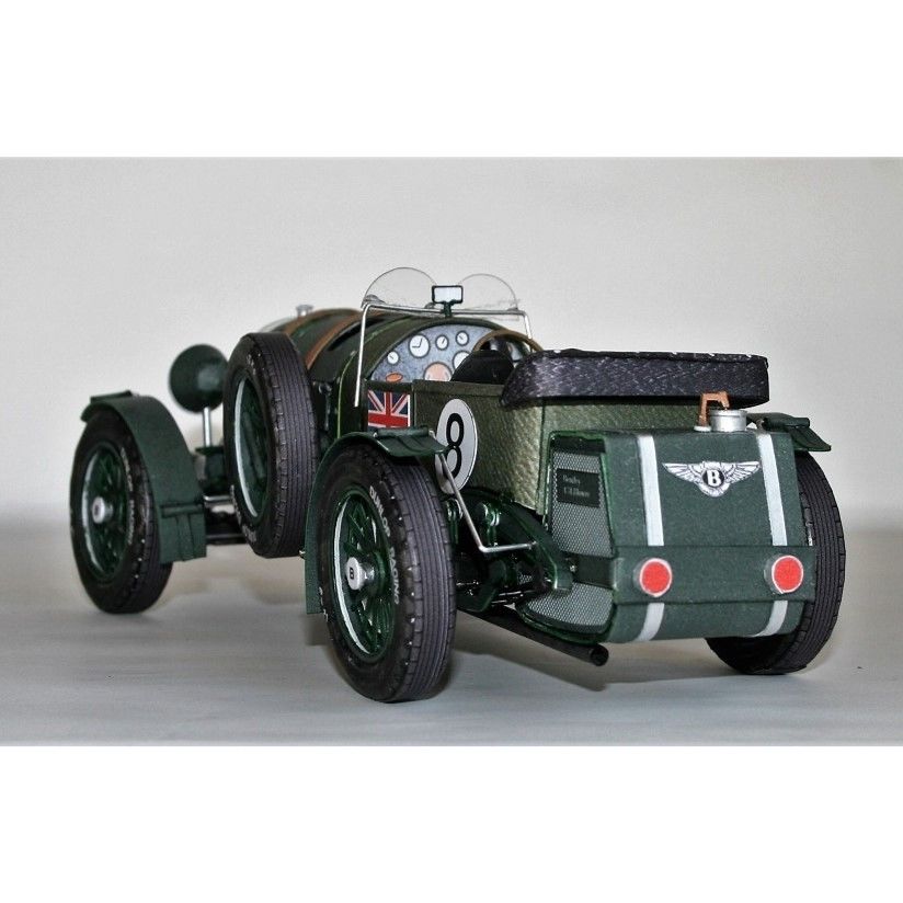 Bentley 4.5L Blower 1:20 | tkpapercraft