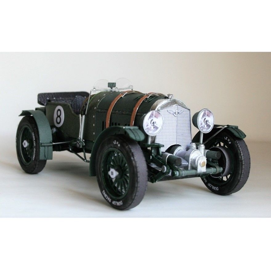 Bentley 4.5L Blower 1:20 | tkpapercraft