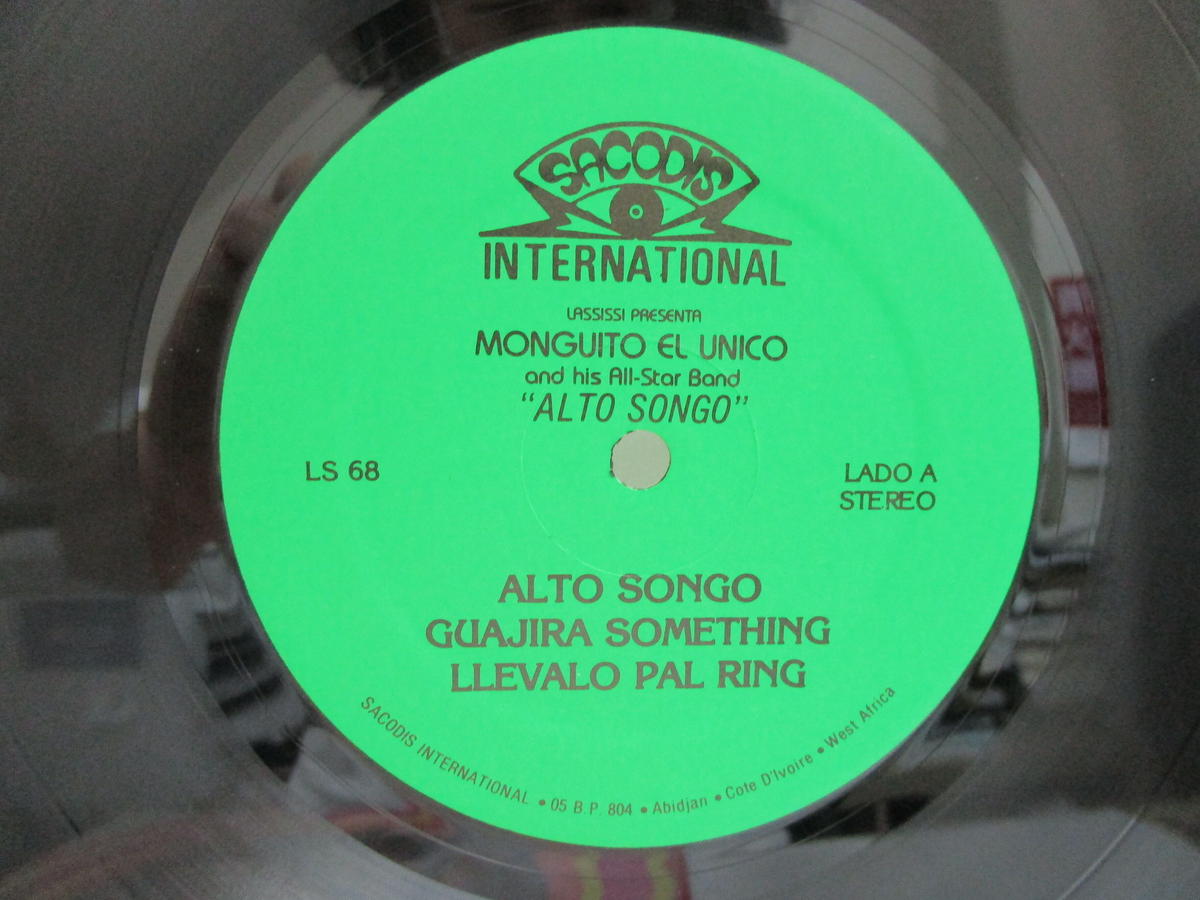 MONGUITO EL UNICO / Alto Songo | TOHTO records ...