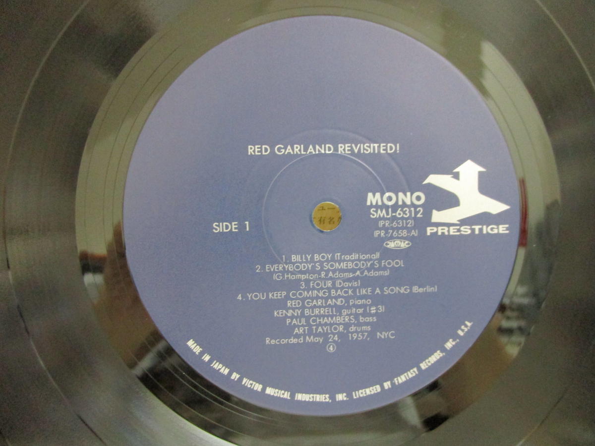 RED GARLAND / Revisited | TOHTO records & books...