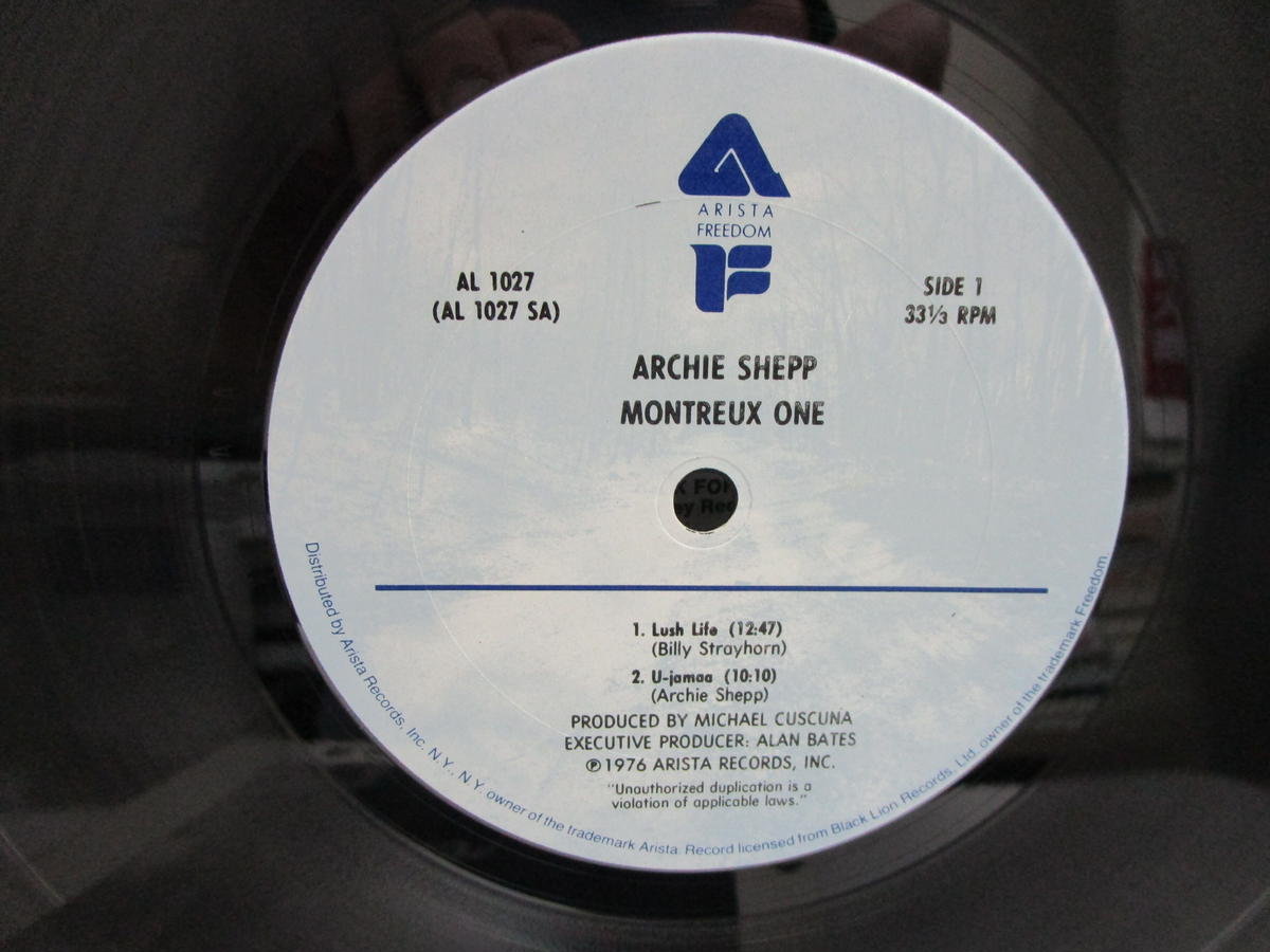 ARCHIE SHEPP / Montreux One | TOHTO records & b...