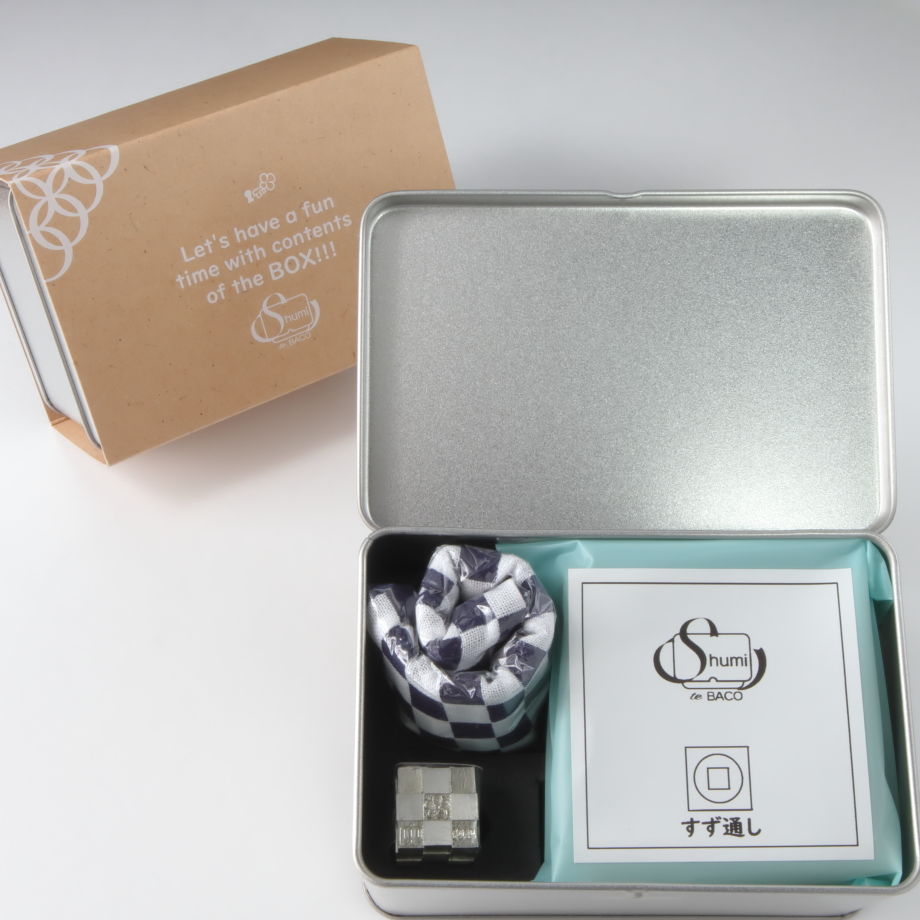 すずCUBE・すず通しセット | Shumi te BACO