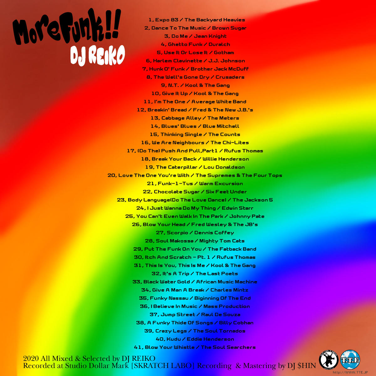 More Funk!! Mixed by DJ REIKO | Turntable Troop...