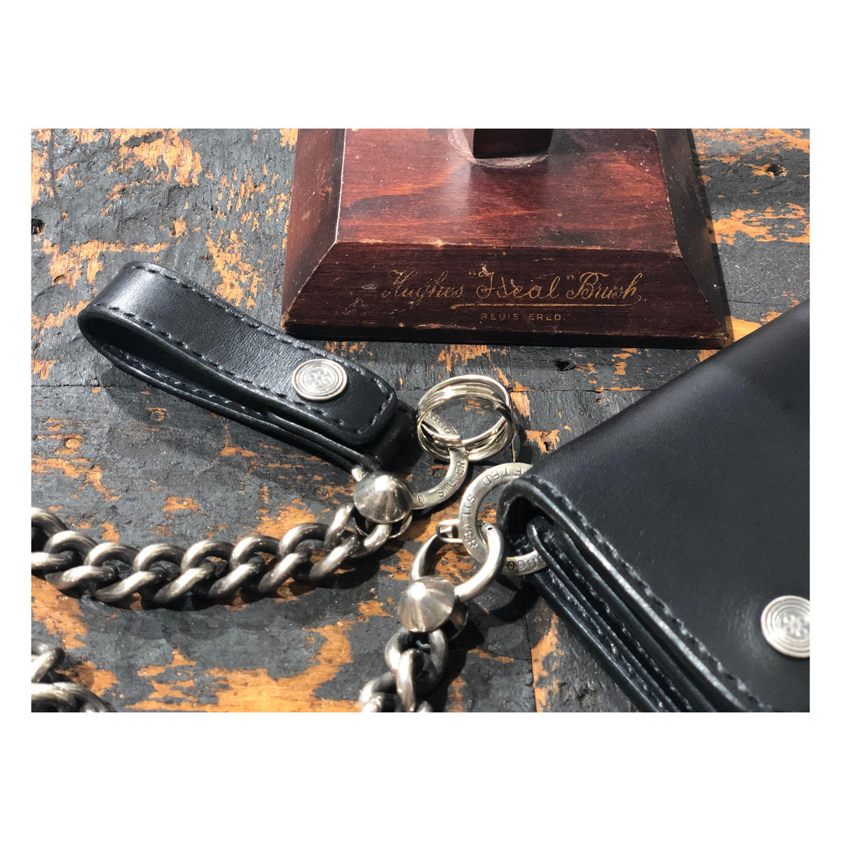 CHOLOS WALLET CHAIN （ BLACK） | TUNNEL SELECT VI...