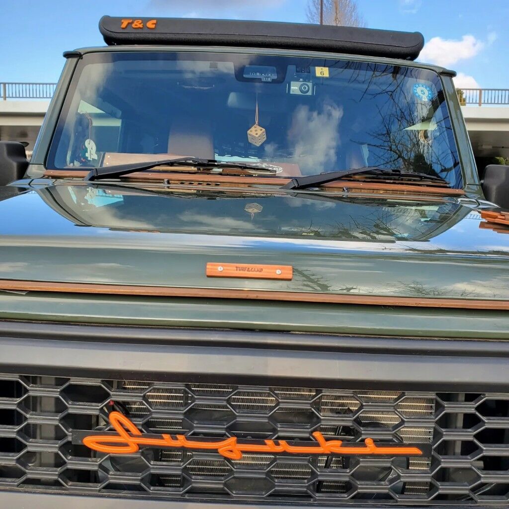 【外装(ロゴウッド)】新型ジムニーウッドパネルJB64/74 | TURF&CAMP