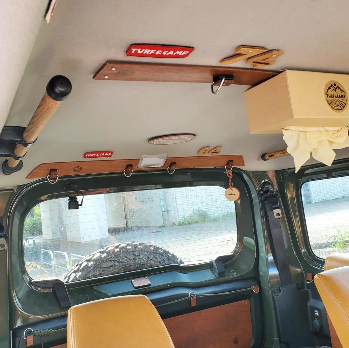 [リヤ天井パネル] 新型ジムニーウッドパネルJB64/74 | TURF&CAMP