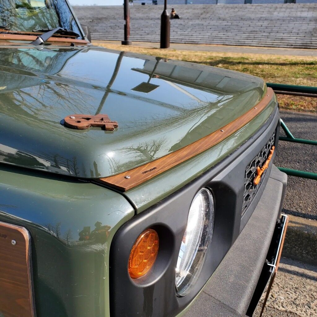 【外装(64・74エンブレム)】新型ジムニーウッドパネルJB64/74 | TURF&CAMP