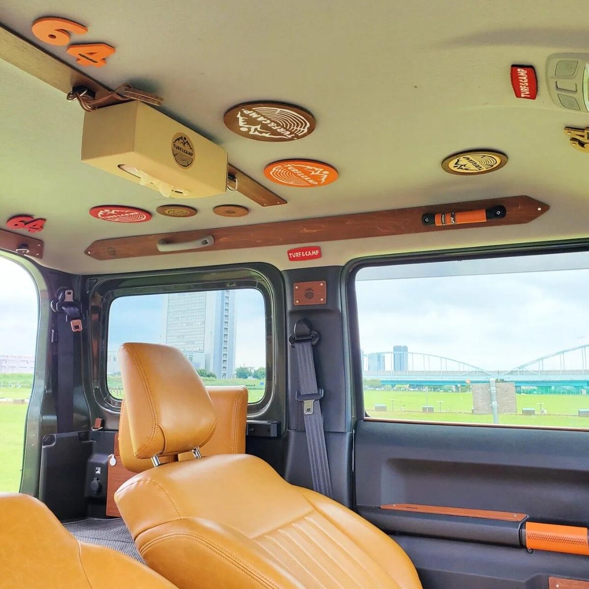 [サイド天井パネル(ロング2点)] 新型ジムニーウッドパネルJB64/74 | TURF&...