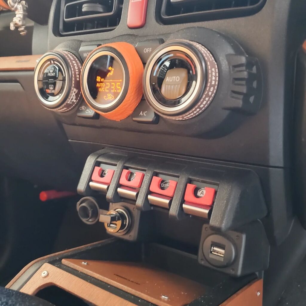 [スイッチパネル] 新型ジムニーウッドパネルJB64/74 | TURF&CAMP