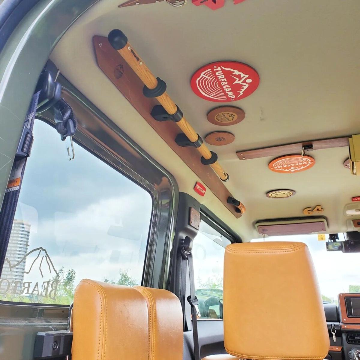 [サイド天井パネル(ロング2点)] 新型ジムニーウッドパネルJB64/74 | TURF&...