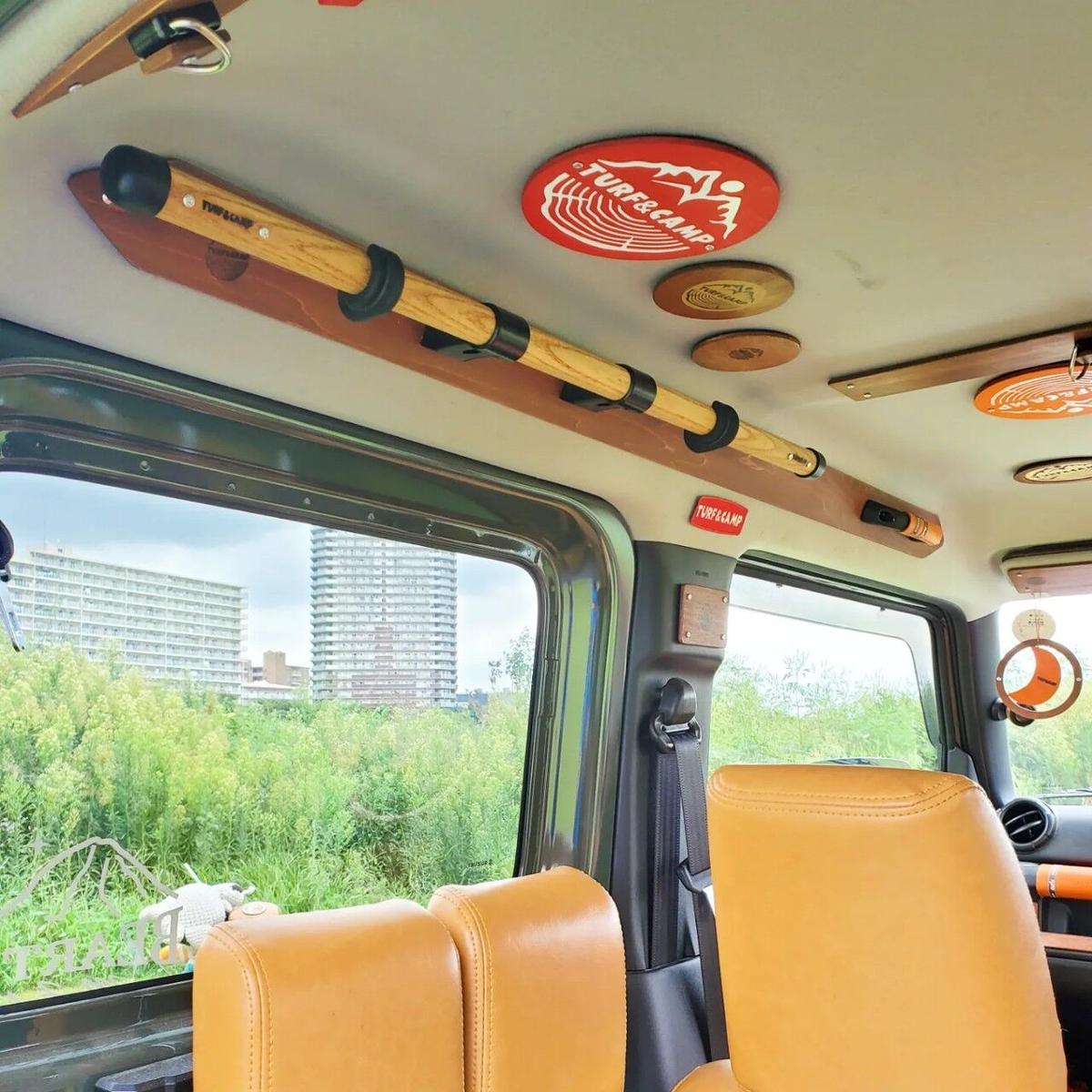 [サイド天井パネル(ロング2点)] 新型ジムニーウッドパネルJB64/74 | TURF&...