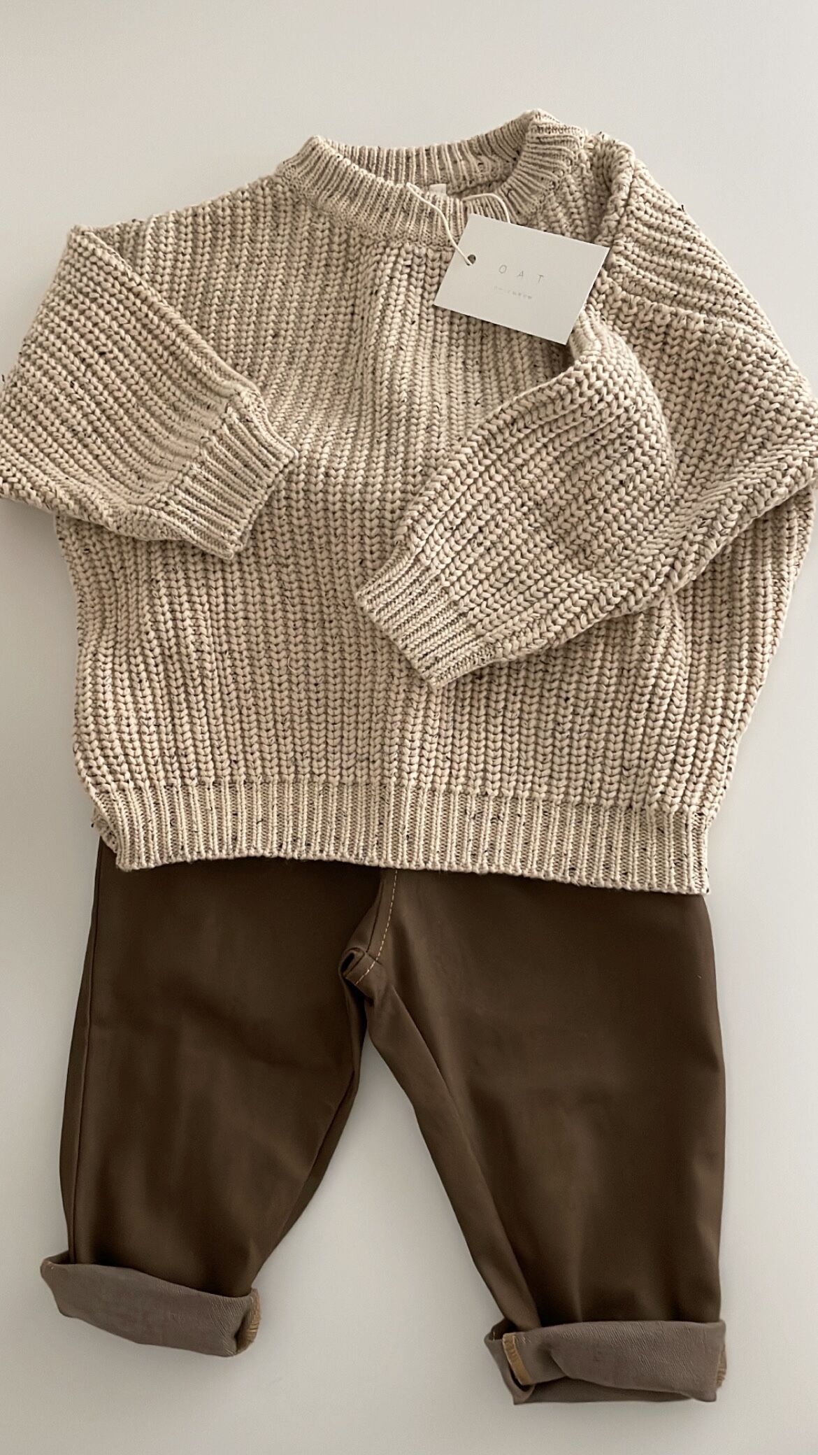 HELLO LUPO - Lupo Jeans / brown denim (6-7y siz...