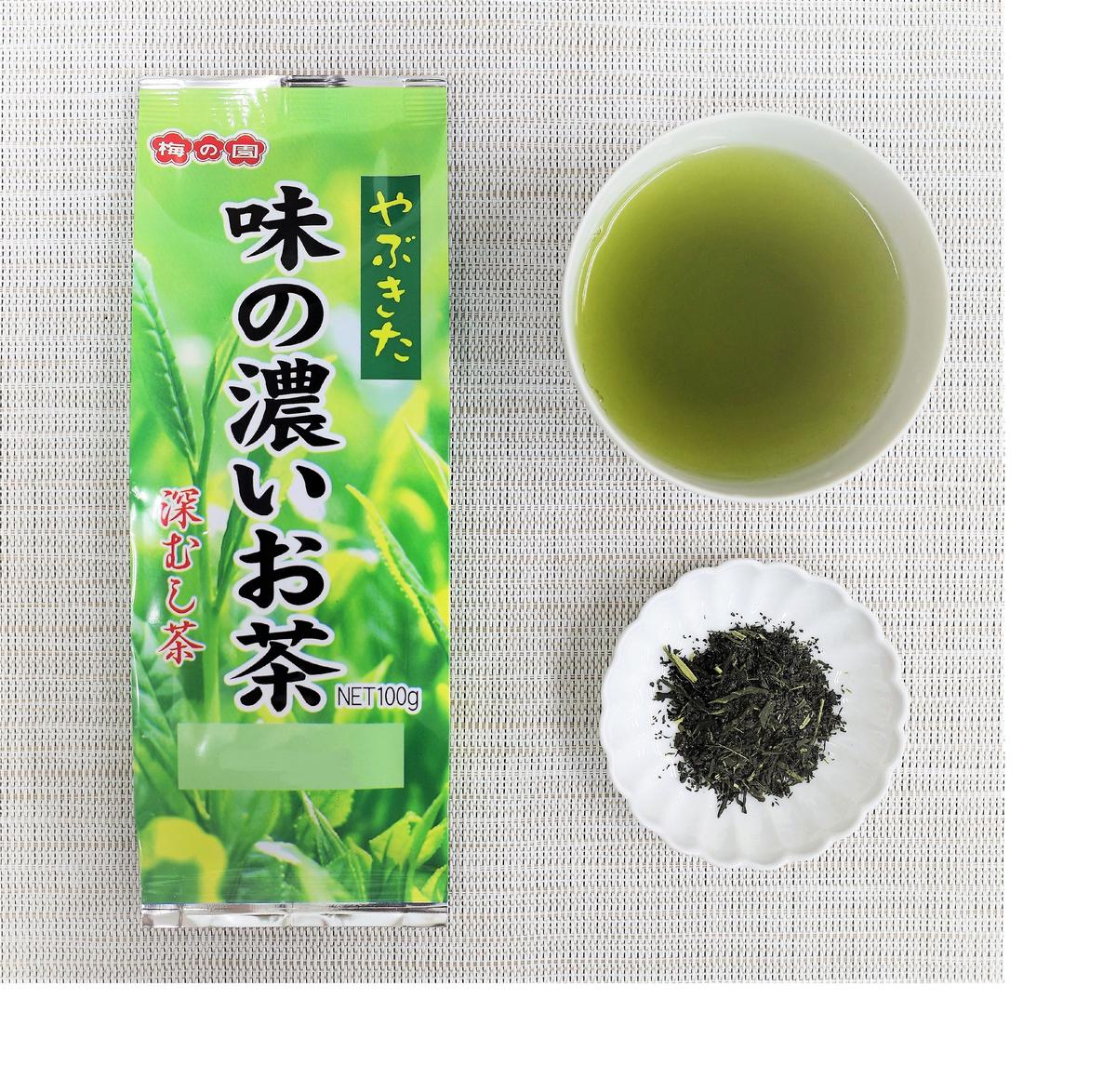 【梅の園一番人気のお茶】【大容量】【毎日飲みたい】【送料無料レターパック】味の濃いお茶200g...