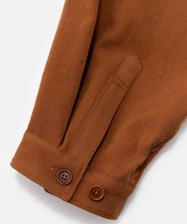DIGAWEL Side Pocket Oversized Shirt【BROWN】 | w...