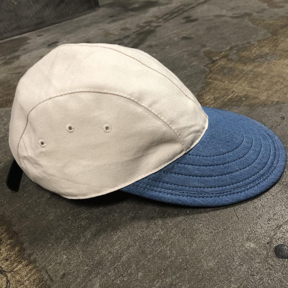 WEST MAPS CANVAS LONG BILL HAT | WEST MAPS