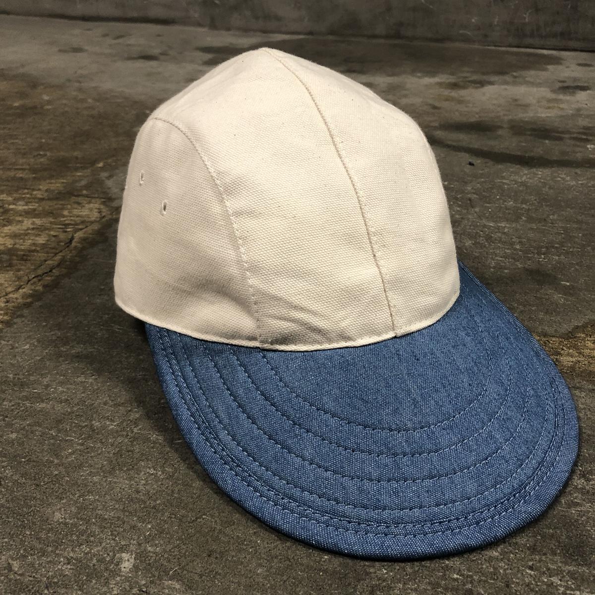WEST MAPS CANVAS LONG BILL HAT | WEST MAPS
