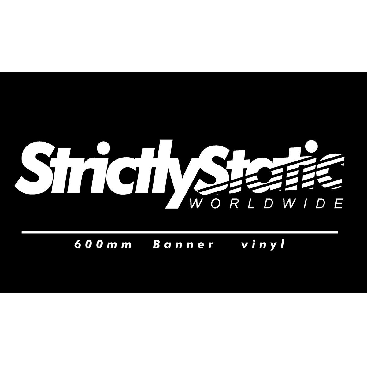 【Strictly Static バナーステッカーWW 各色】 | Works VERY Osaka