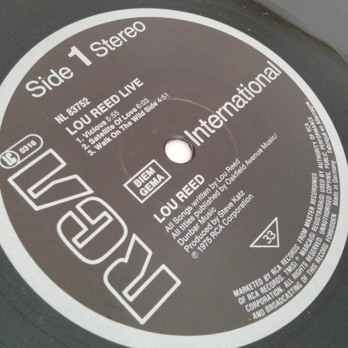 Lou Reed / Lou Reed Live | grunge house records