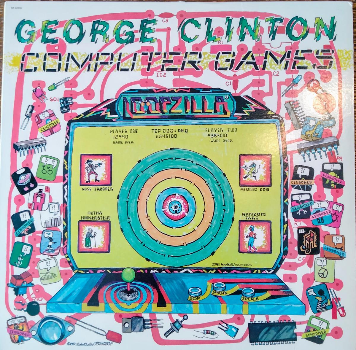 George Clinton / Computer Games | grunge house ...