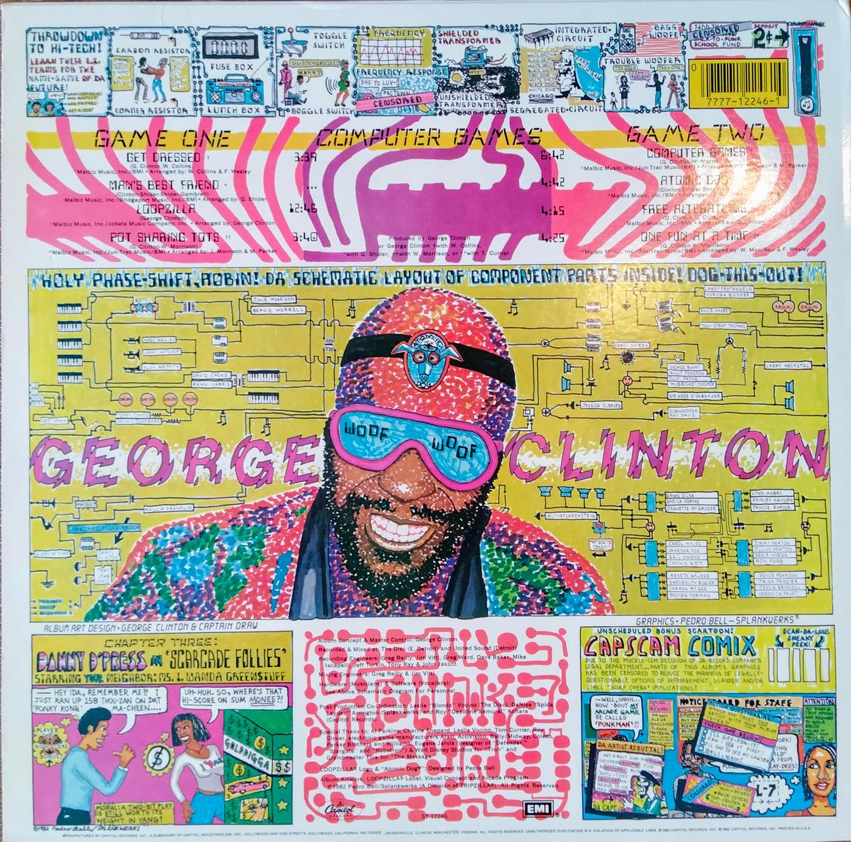 George Clinton / Computer Games | grunge house ...