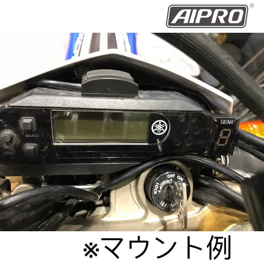 アイプロ製★ シフトインジケーター APY1 白 WR250R/X YZF-R1 | AIp...