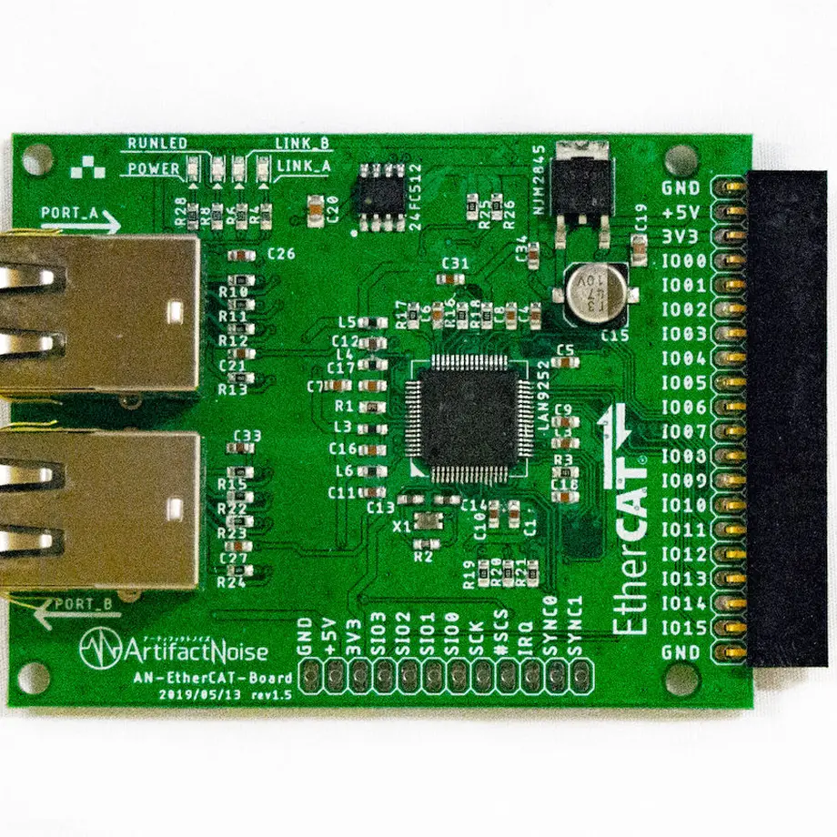 AN-201_EtherCATスレーブ評価基板LAN9252使用 | ArtifactNoi...