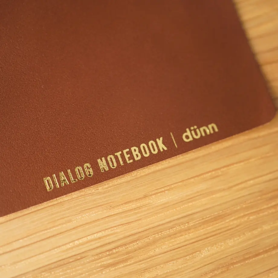 dünn DN本革下敷き（限定カラー｜ブラウン） | DIALOG NOTEBOOK STORE