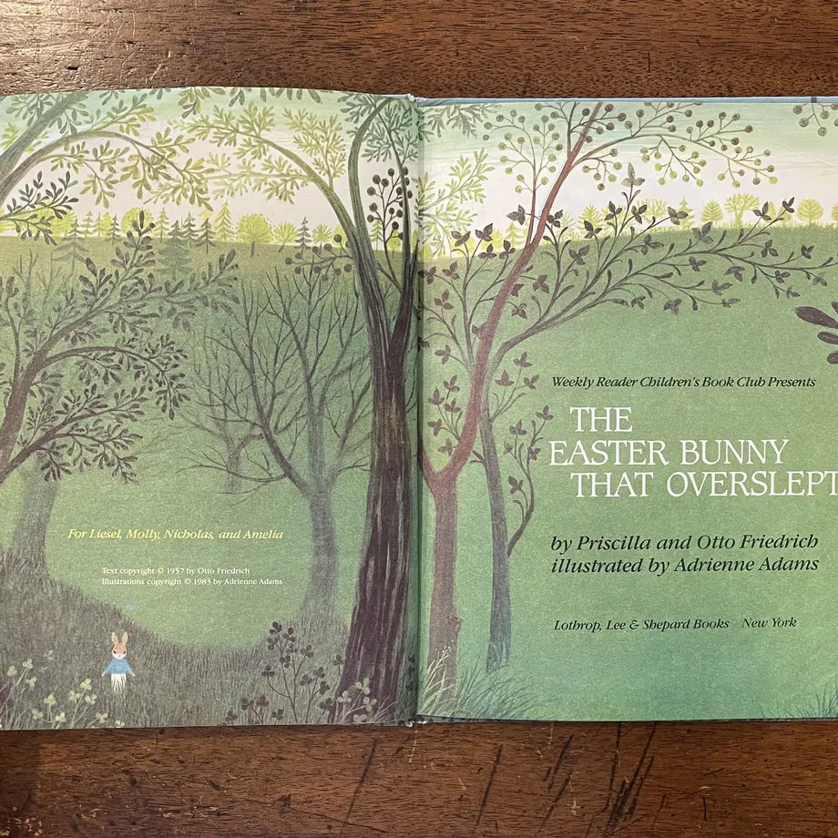 「THE EASTER BUNNY THAT OVERSLEPT」Priscilla & Ot...