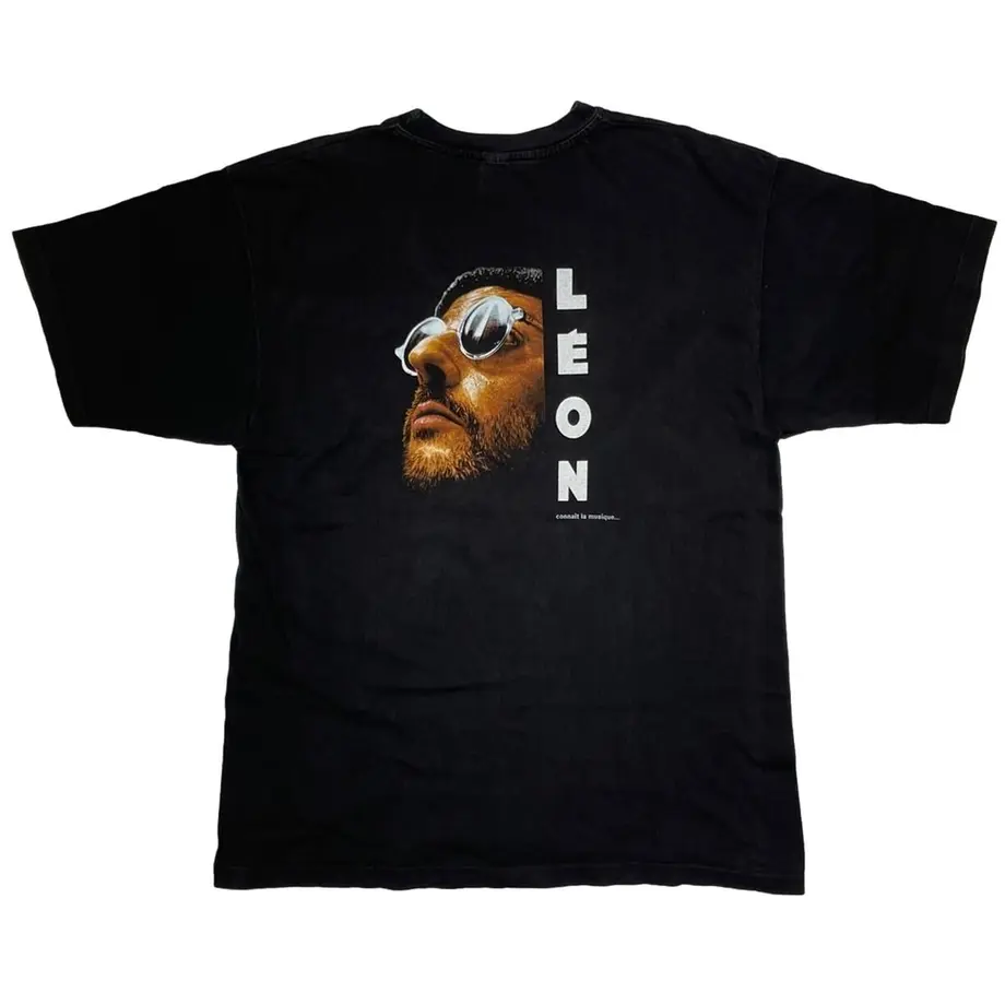 LEON EURO ERIC SERRA TEE BLACK LARGE 9151 | gre...