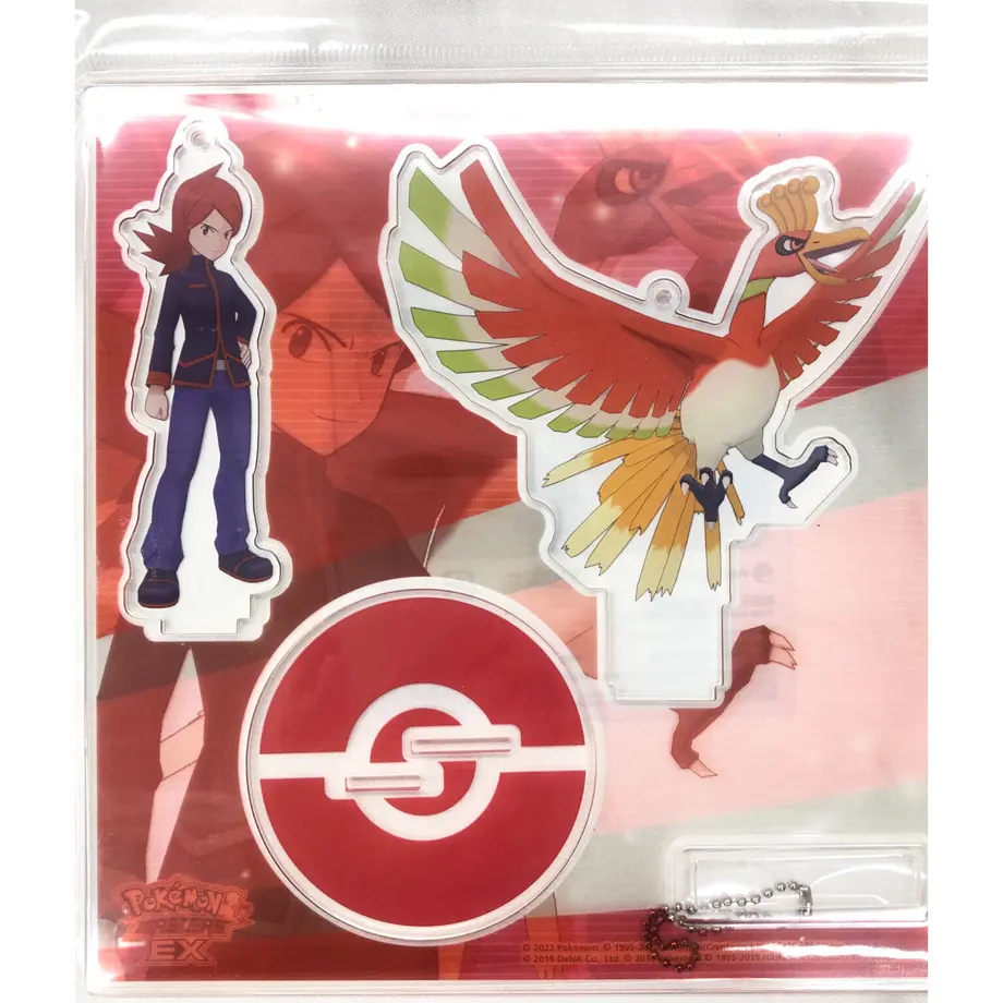 ポケモン シルバー ポケモンマスターズEX3周年記念 アクリルスタンドキーホルダー TRAI...