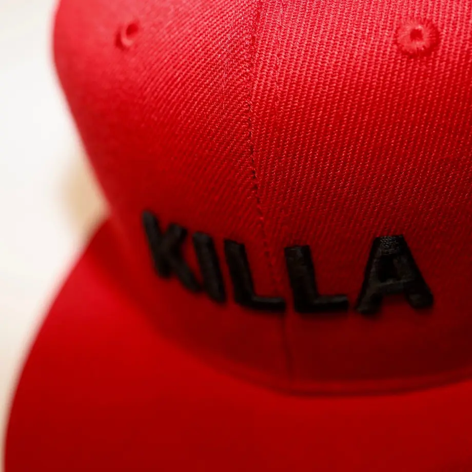 KILLA FRONT LOGO CAP RED | Fashion KILLA Apparel