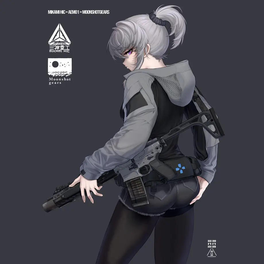 三神重工×AEM01×Moonshotgears『AEM01 Tactical Hoodie ...